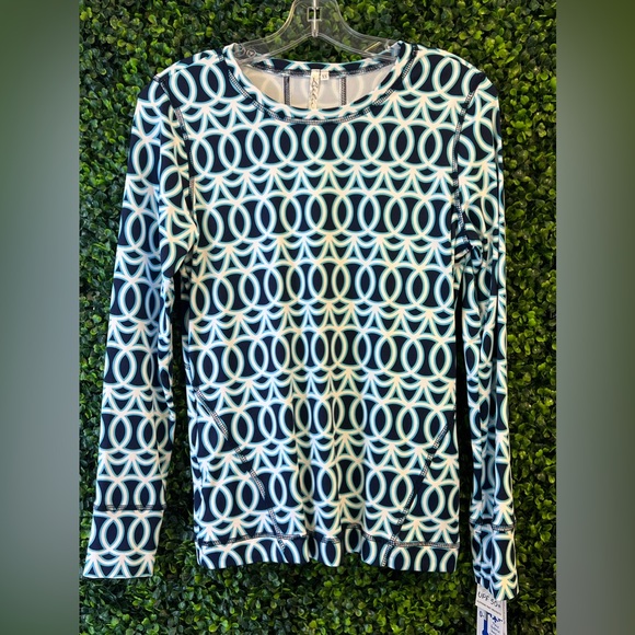 Lulu-B | Tops | Lulu B Crew Neck Long Sleeve Sun Top | Poshmark